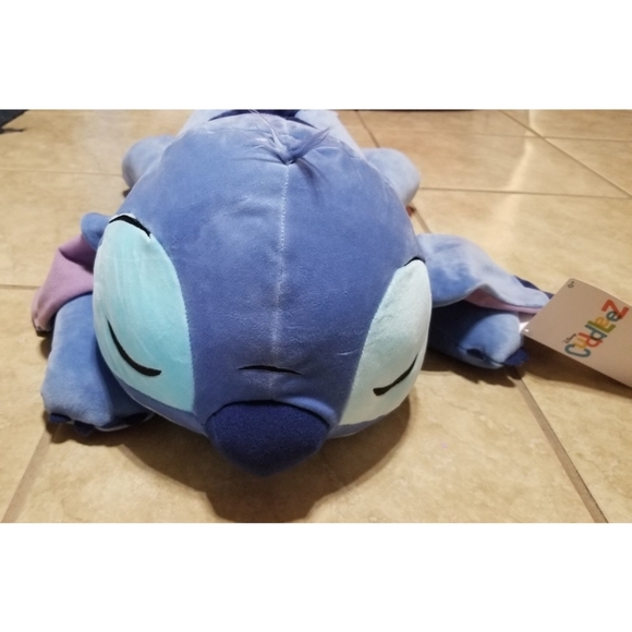 Disney | Toys | Disneys Lilo Stitch Sleeping Stitch Cuddleez Pillow ...